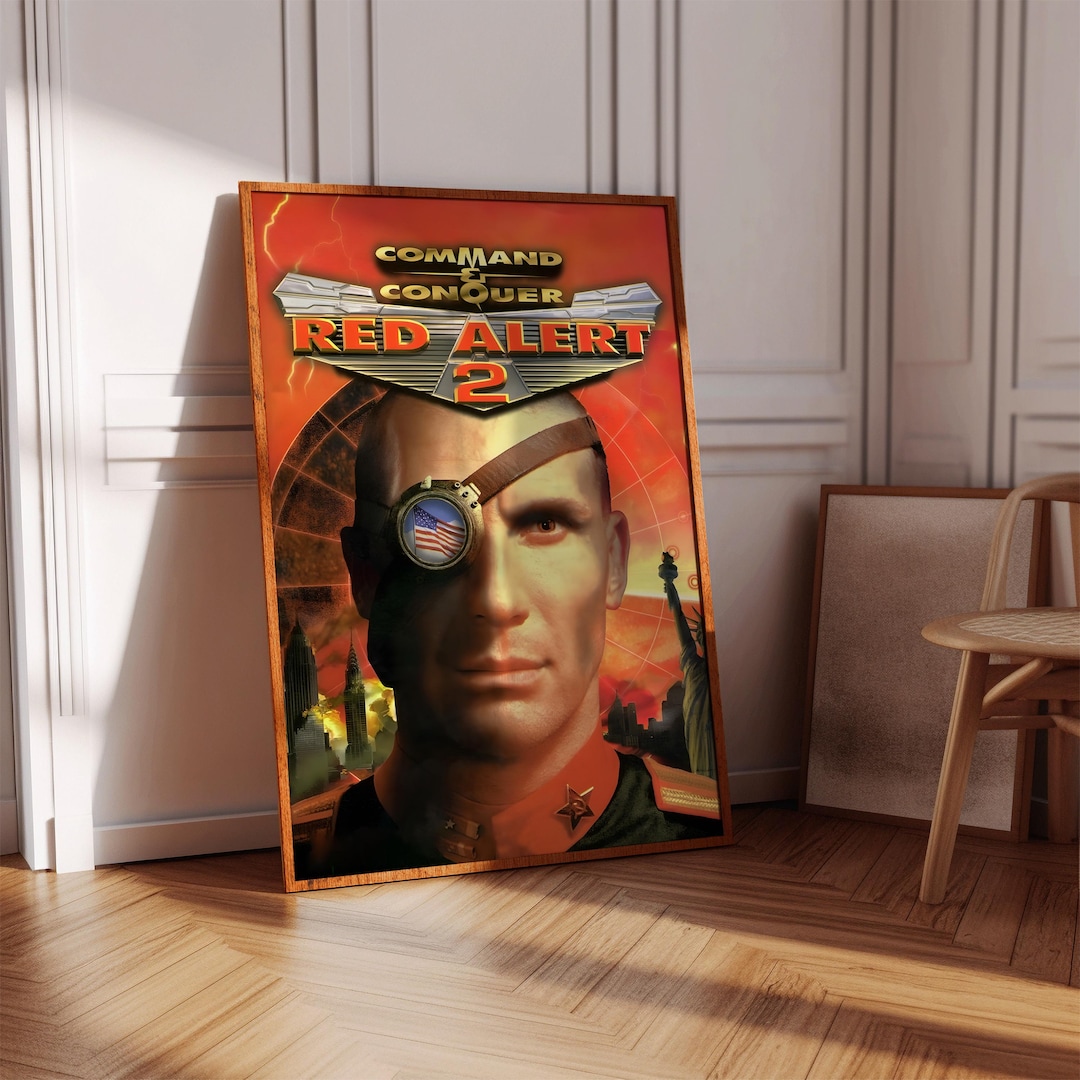 Command and Conquer Red Alert 2 Poster Print | Gaming Poster | Gaming ...