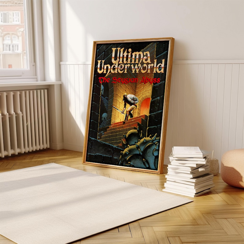 Ultima Underworld the Stygian Abyss Poster Print | Gaming Poster ...