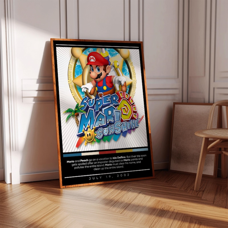 Super Mario Decor - Etsy