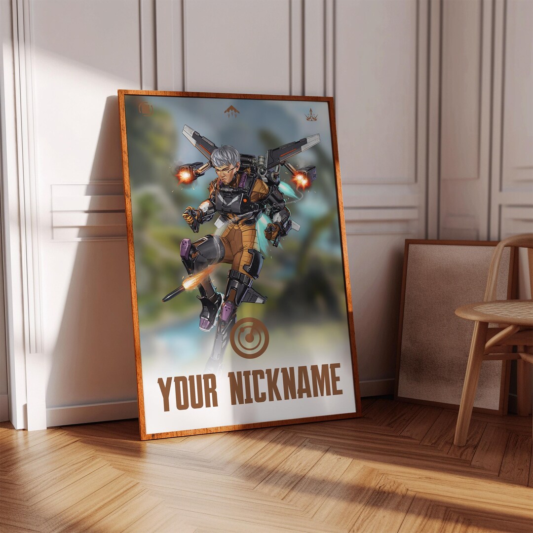 Apex Legends Valkyrie Poster Print | Gaming Poster | 3 Colors | Gaming ...