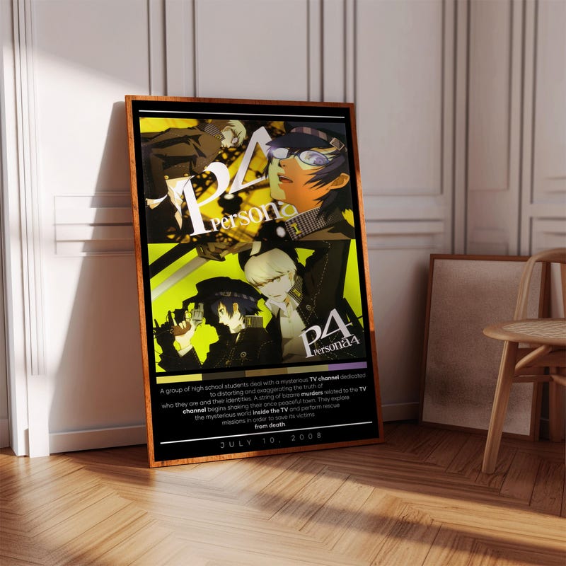 Persona 4 Poster - Etsy