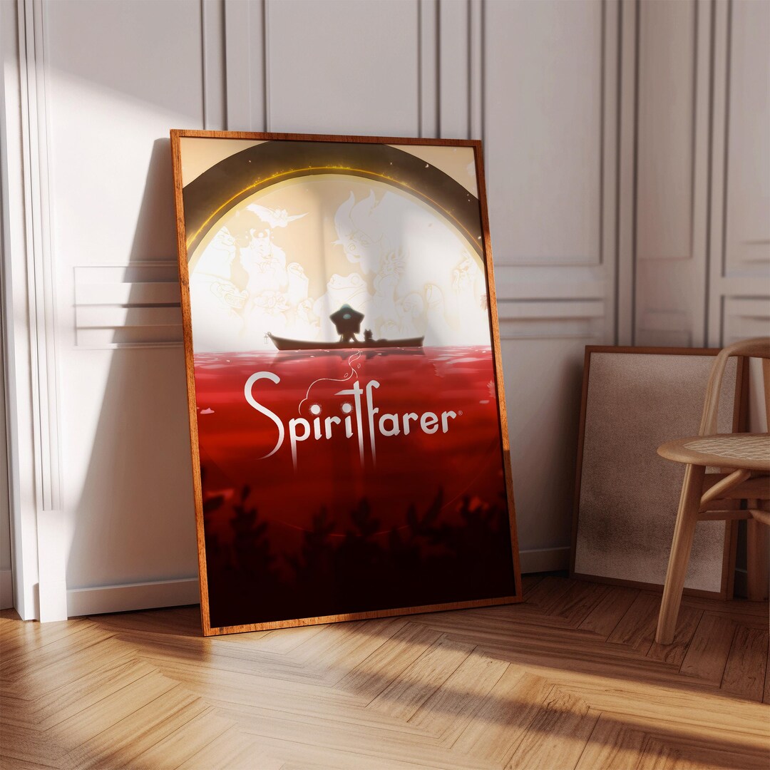 Spiritfarer Poster Print | Gaming Poster | Gaming Decor | Video Game ...