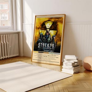 STALKER Clear Sky Poster Print | Gaming Poster | 3 Colors | Gaming ...