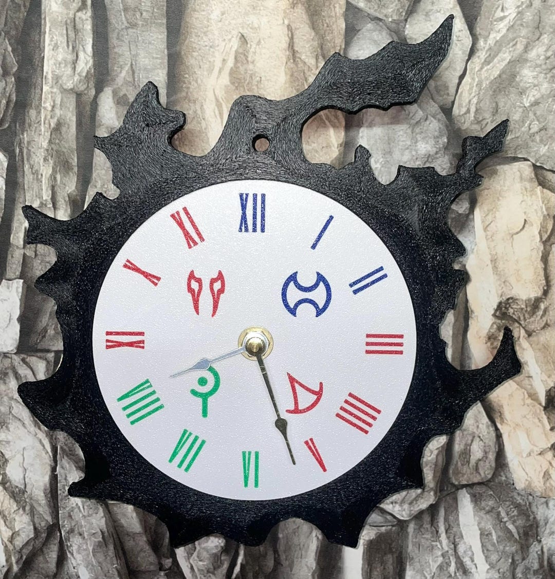 FFXIV Clock, Final Fantasy 14 Party Clock , Custom FFXIV Gift, Final ...