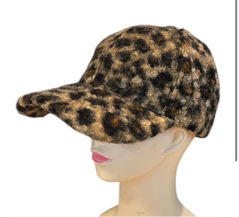 Leo Cap Bouclé-Basecap Stylische Wintermütze aus Viscose Winter Cap ...