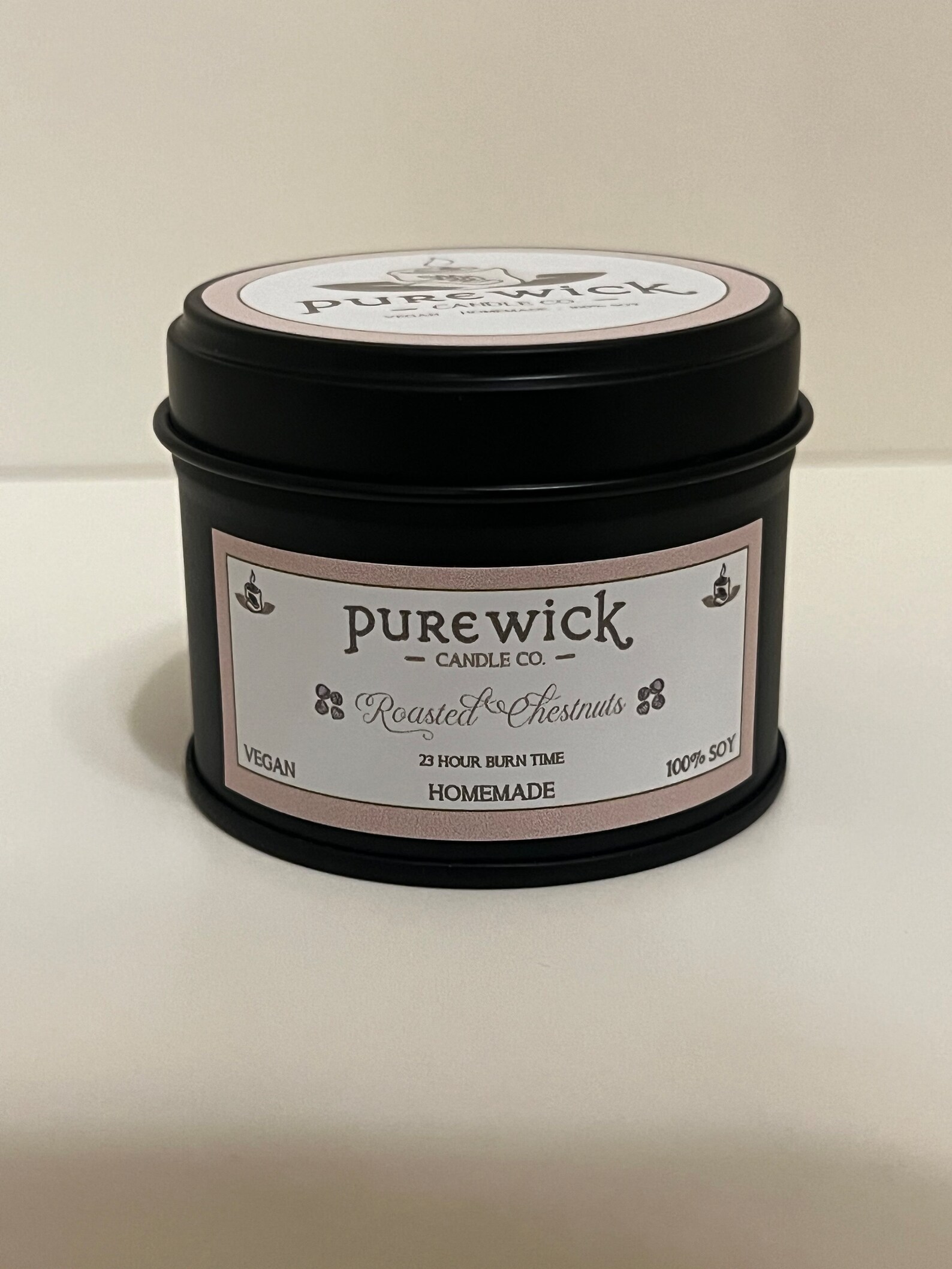 Roasted Chestnut Soy Candle: Handcrafted Holiday Scent | Gift - Etsy UK