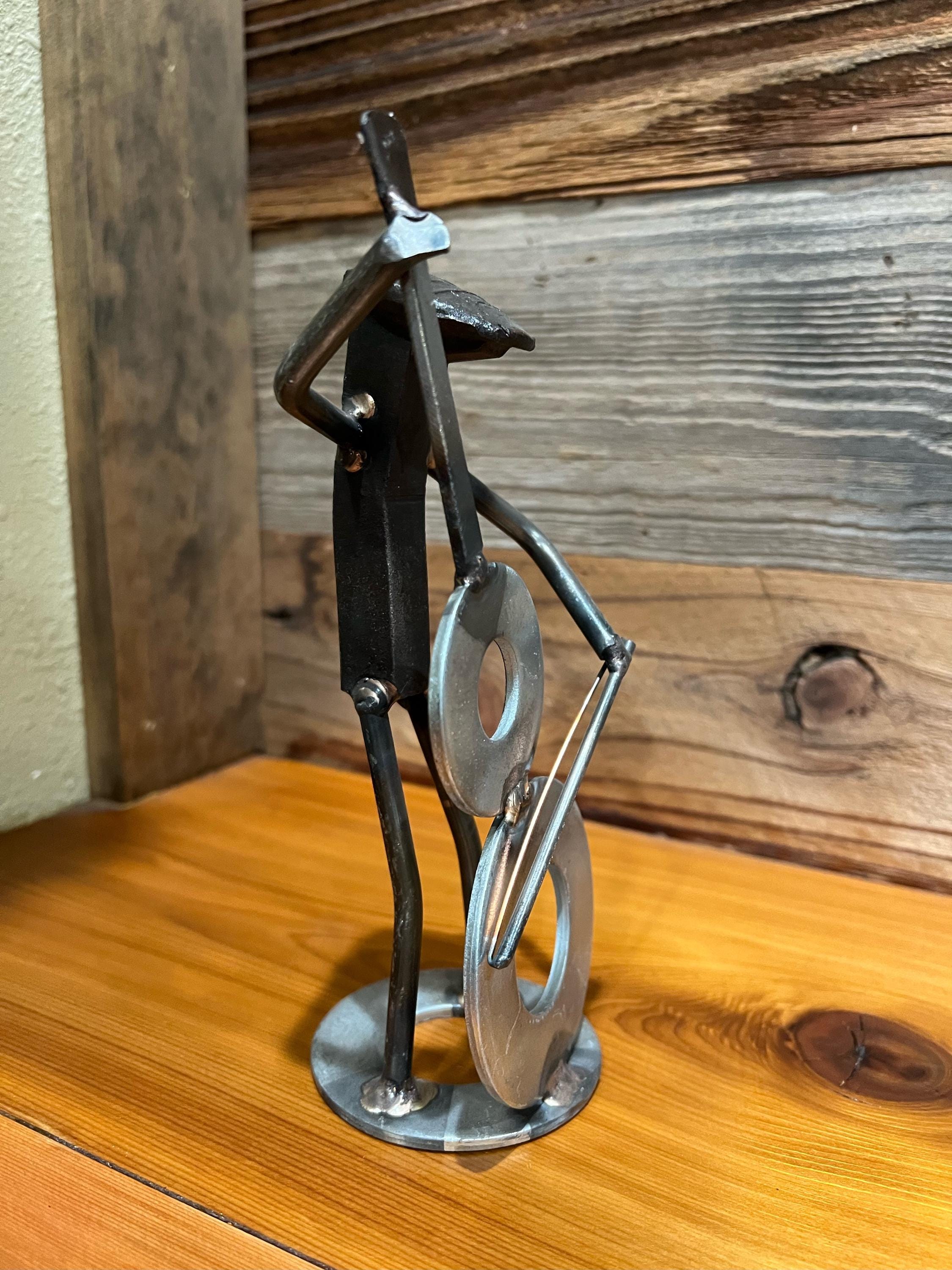 Railroad Spike Double Bass Player - Etsy