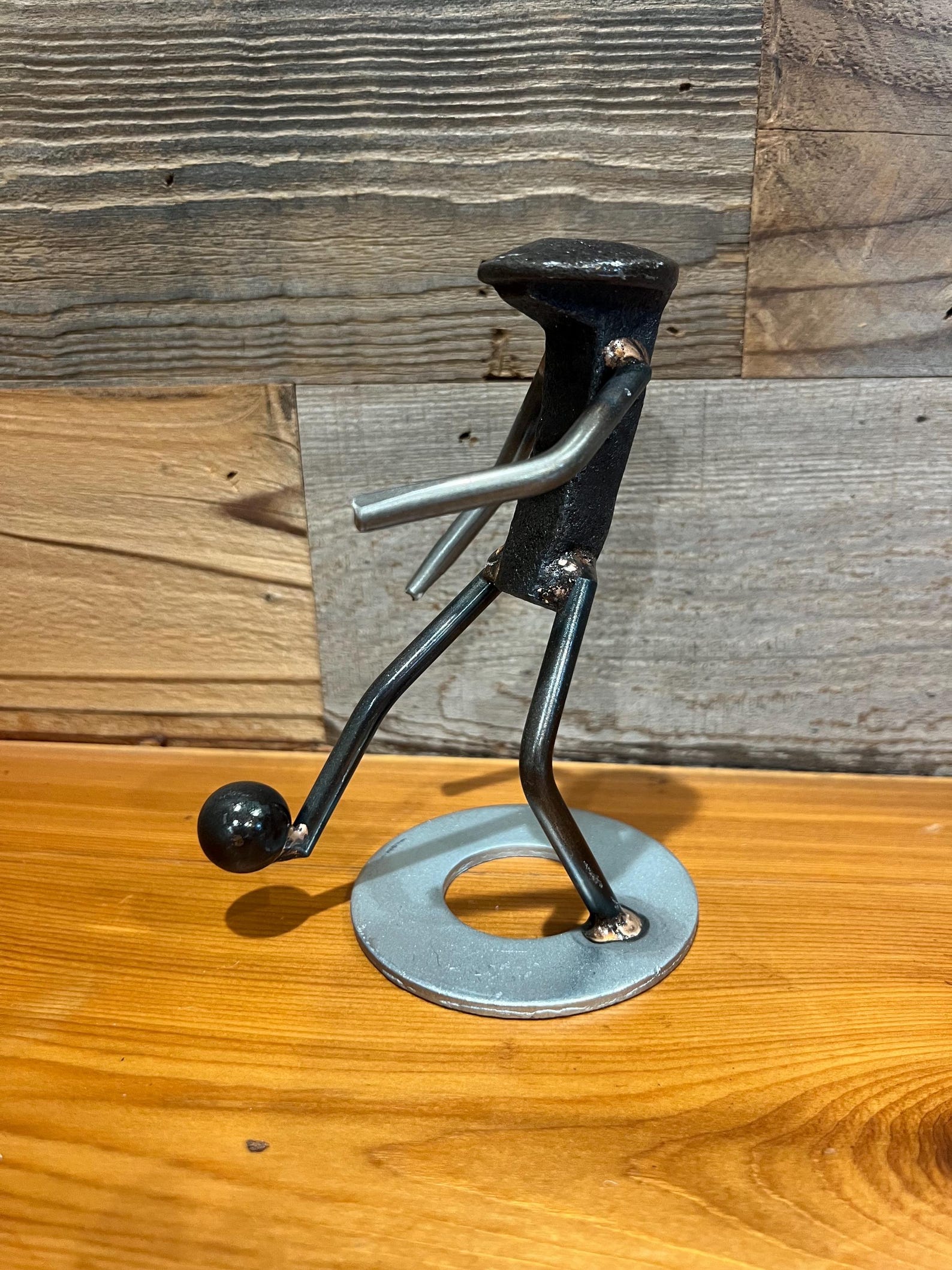 Railroad Spike - Soccer Player - Etsy