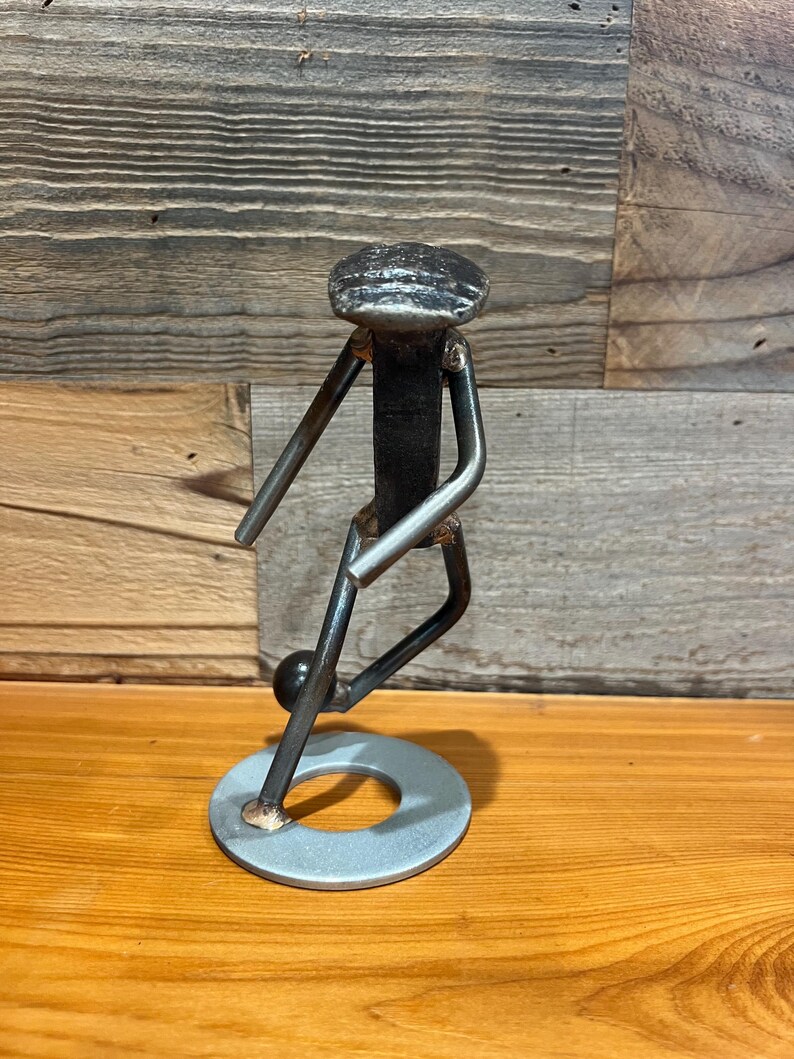 Railroad Spike - Soccer Player - Etsy