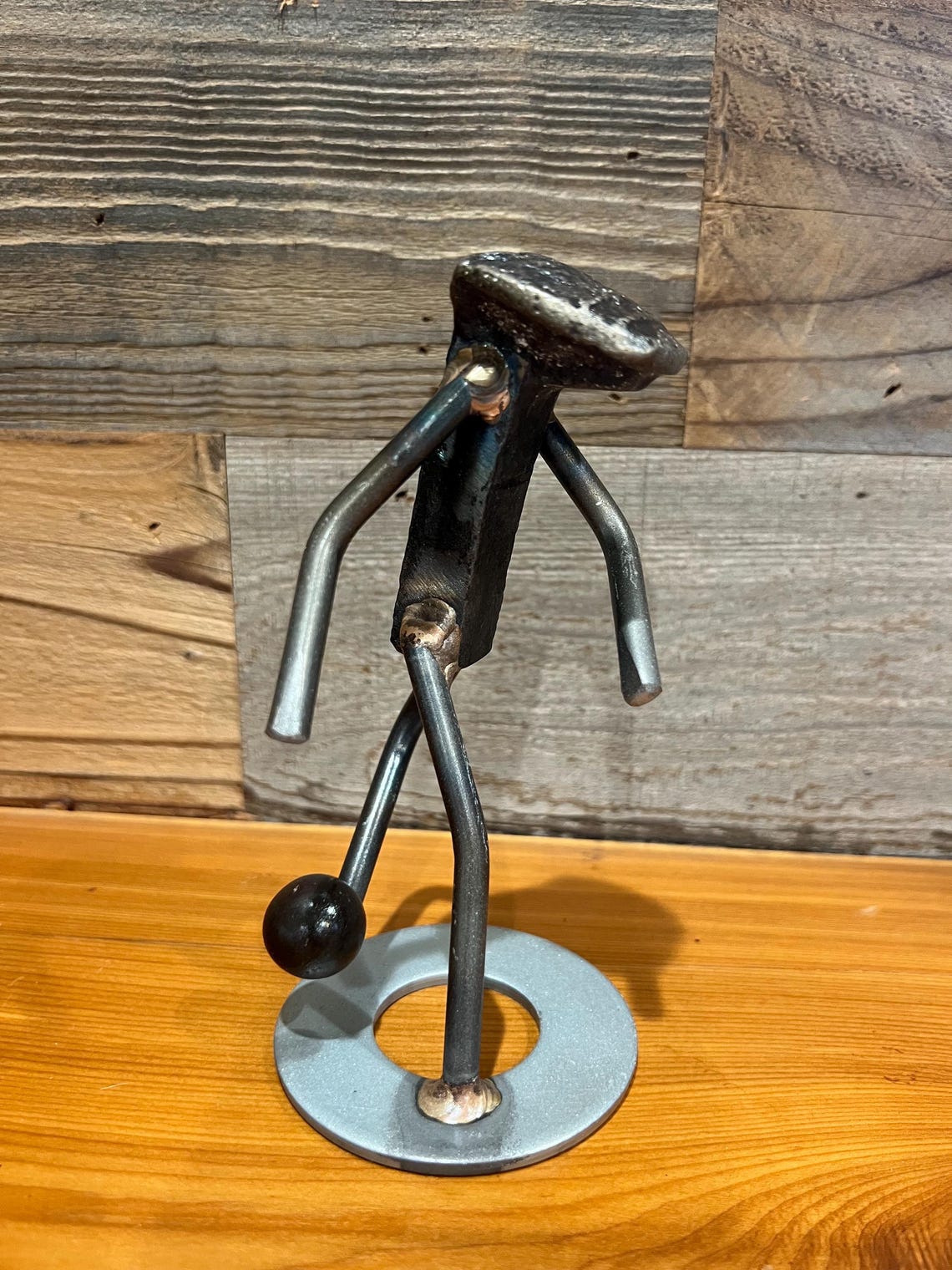 Railroad Spike - Soccer Player - Etsy