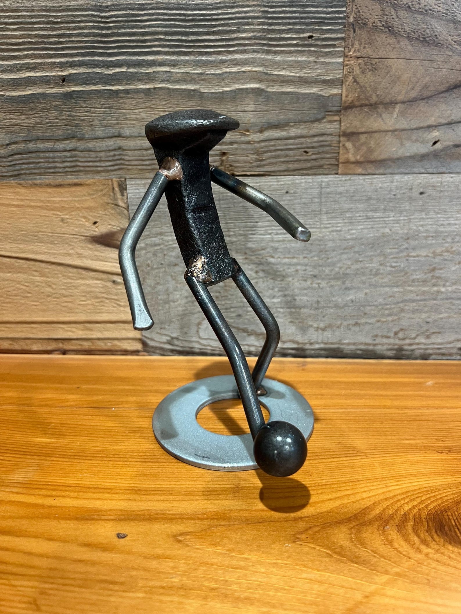Railroad Spike - Soccer Player - Etsy