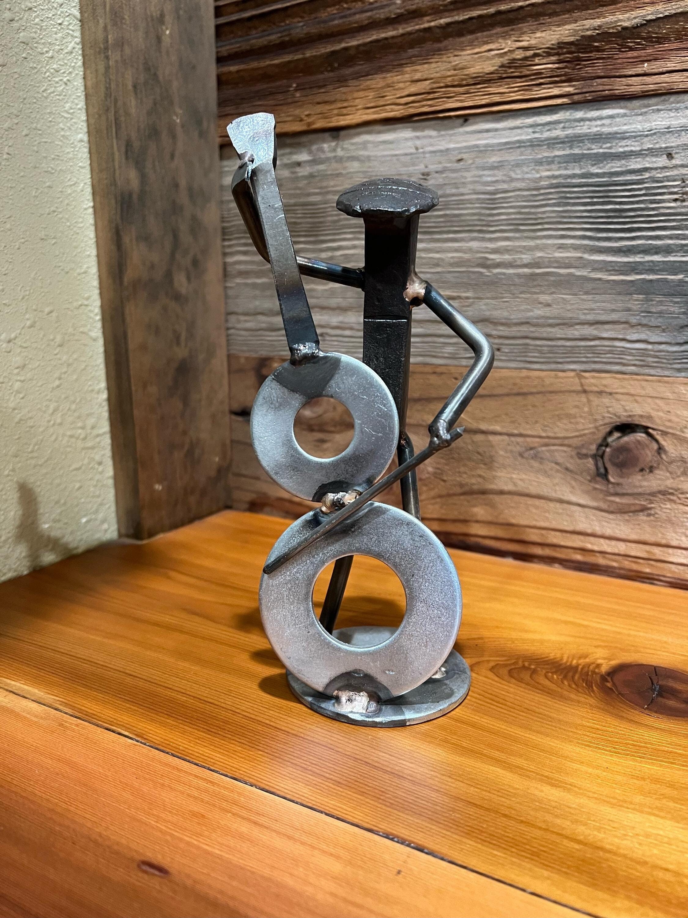 Railroad Spike Double Bass Player - Etsy