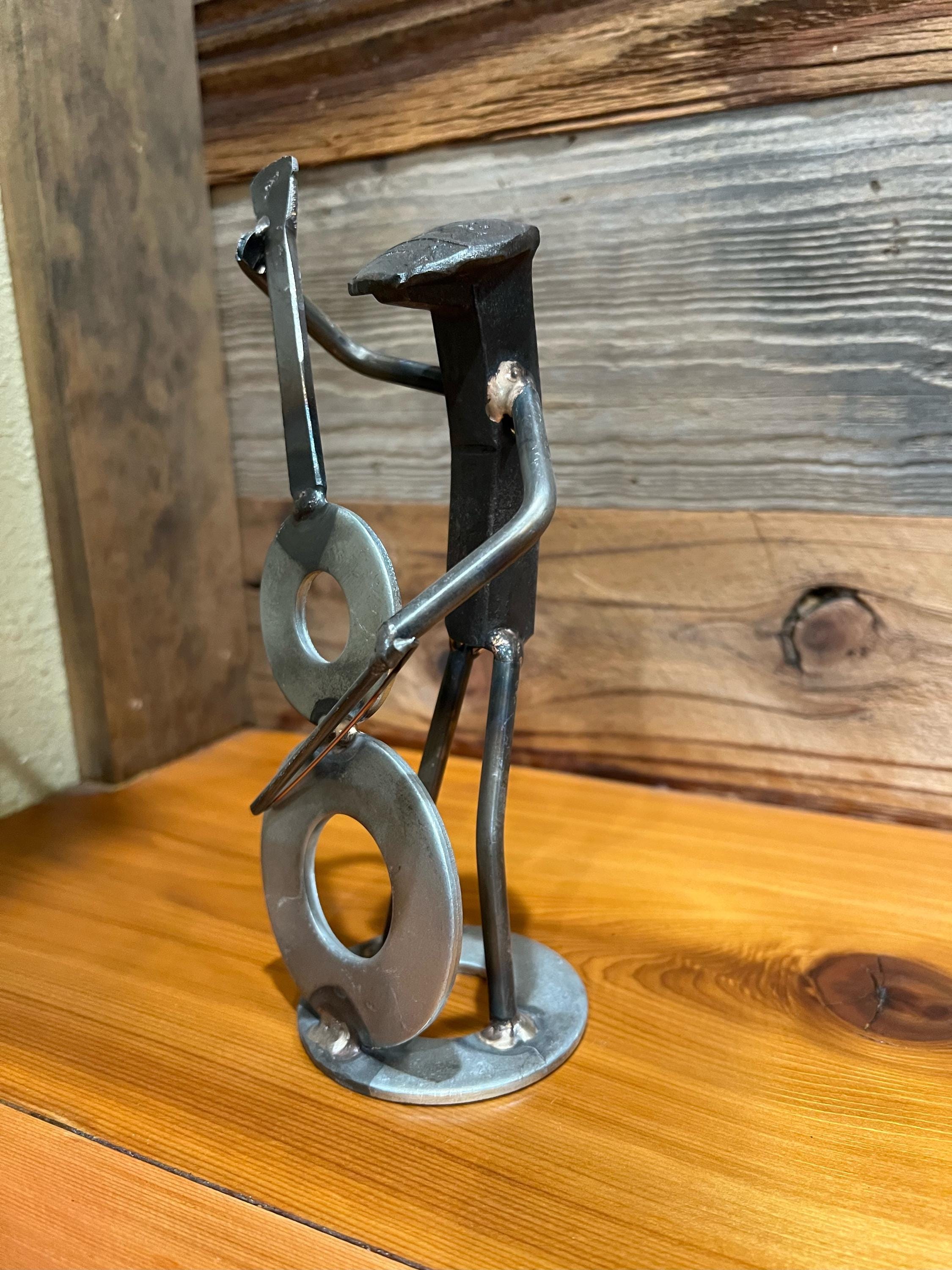 Railroad Spike Double Bass Player - Etsy