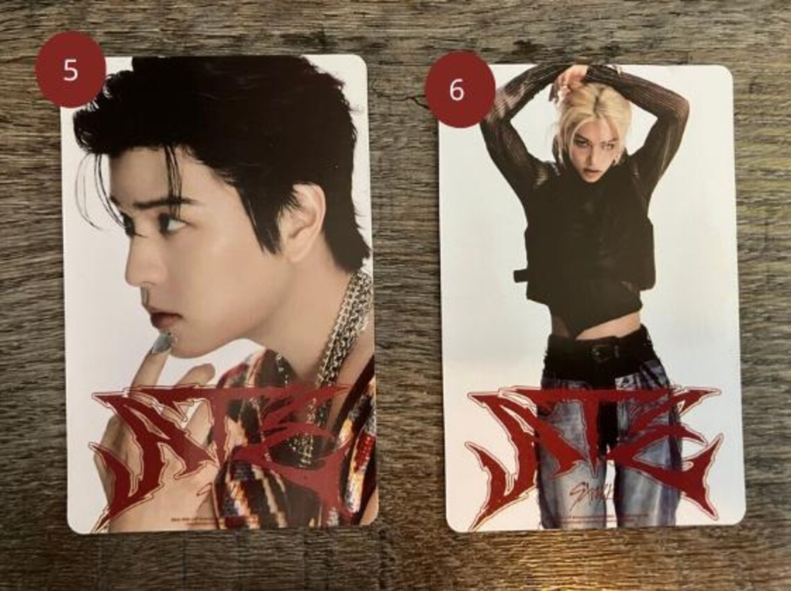 Photocards ATE Skz, Stray Kids Pc Dominate, Multiple Options ...