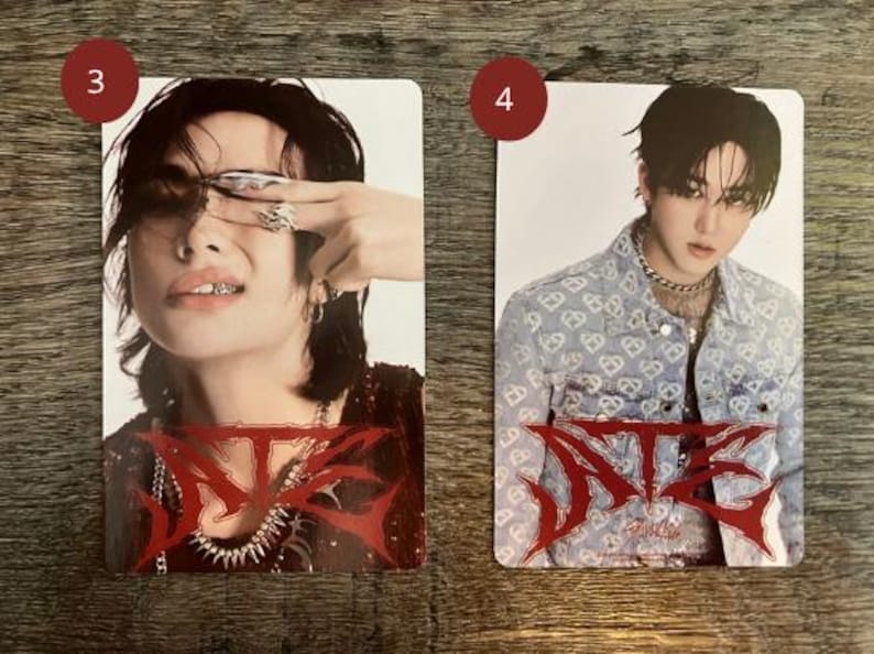 Photocards ATE Skz, Stray Kids Pc Dominate, Multiple Options ...