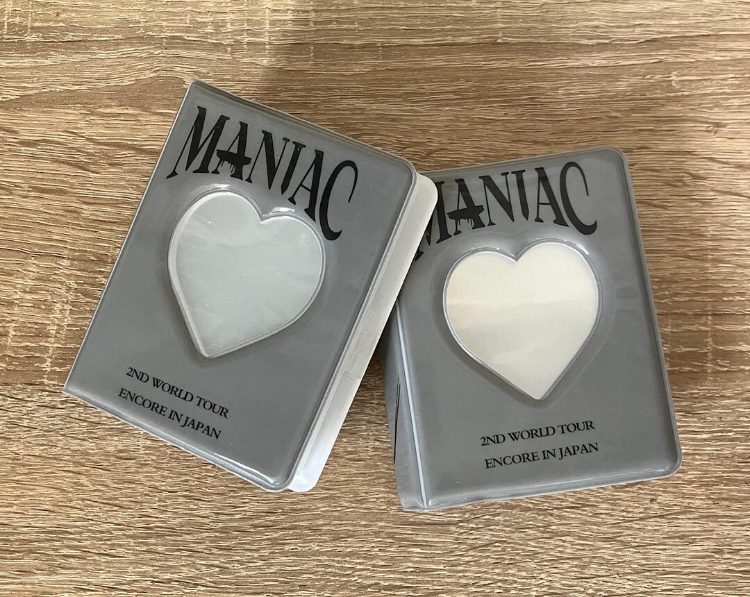 SKZ Photocard Book / Booklets, Stray Kids Maniac With Heart, 2nd World ...