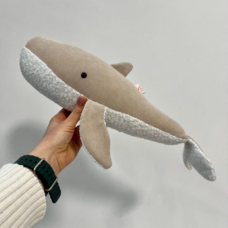 Whale Plush - Etsy
