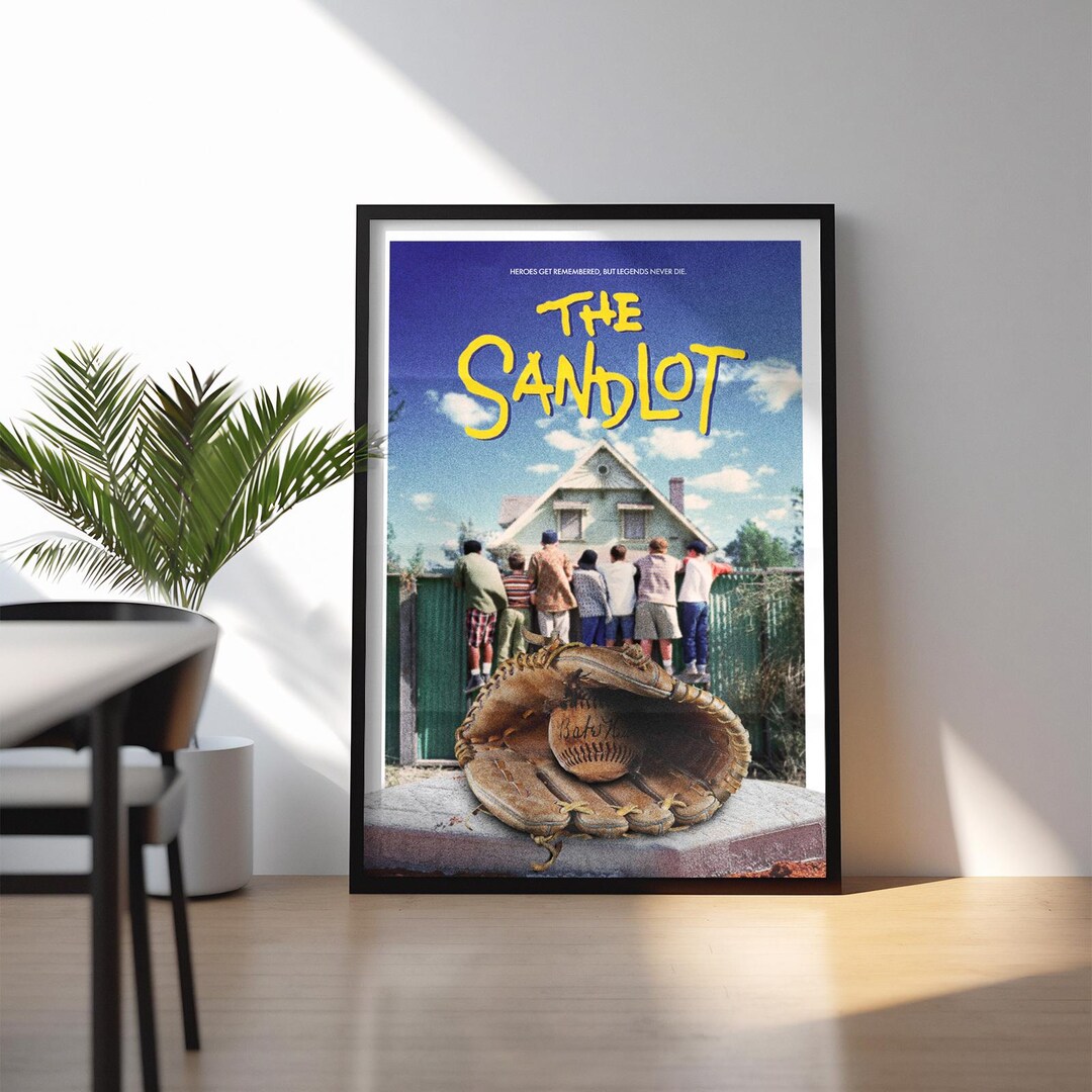The Sandlot Poster / the Sandlot Print / Vintage Retro Print / Wall Art ...