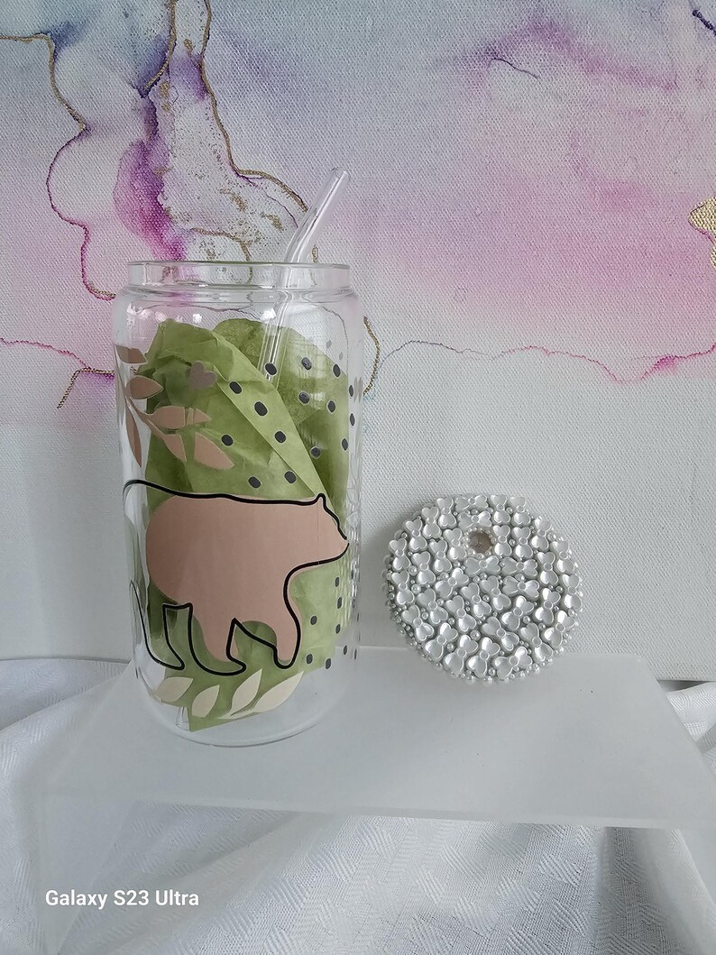 Boho Glass Cup - Etsy