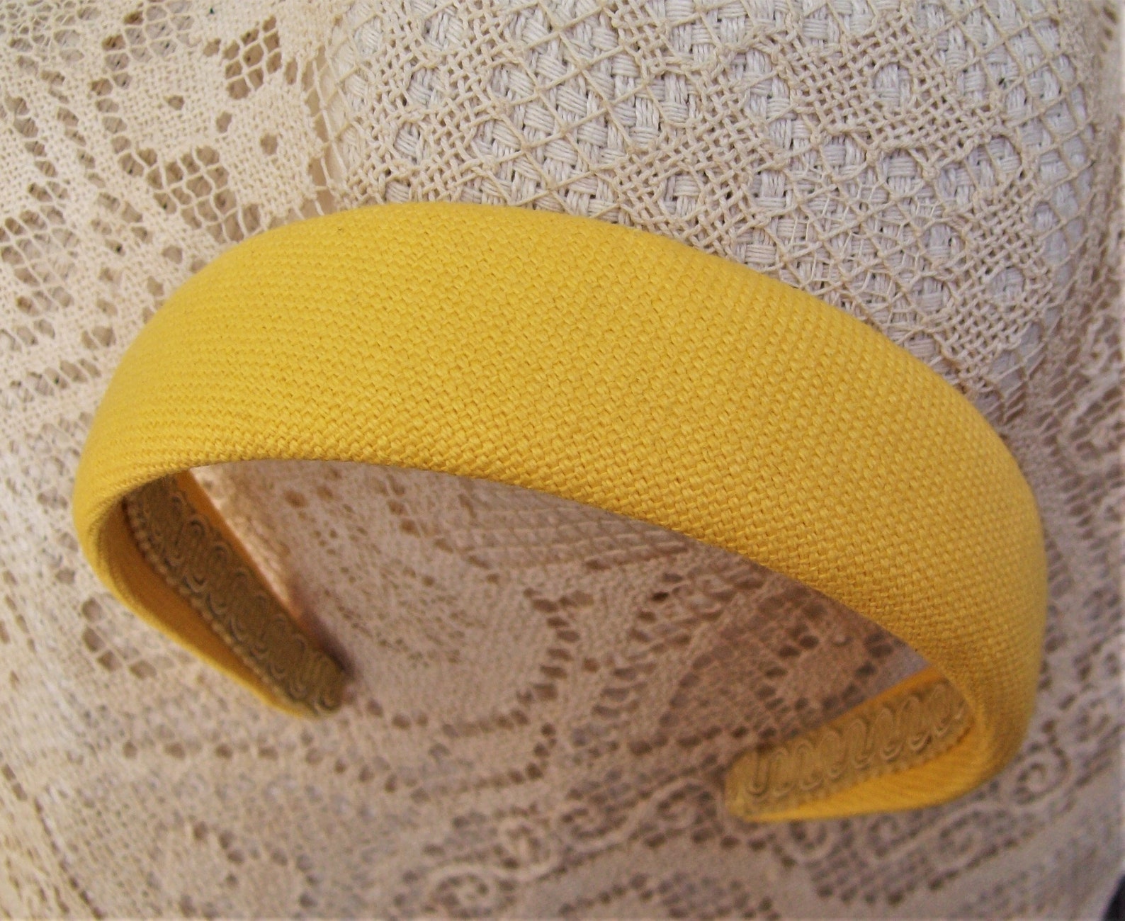 Plain Yellow Headband - Etsy
