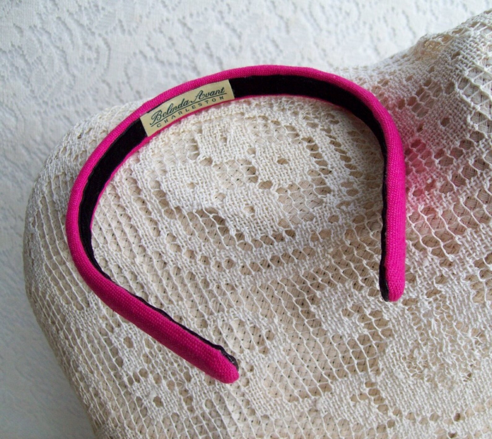 Hot Pink Headband Narrow - Etsy