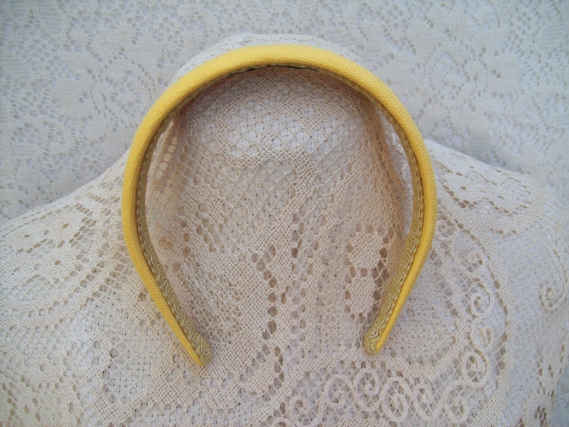 Plain Yellow Headband - Etsy