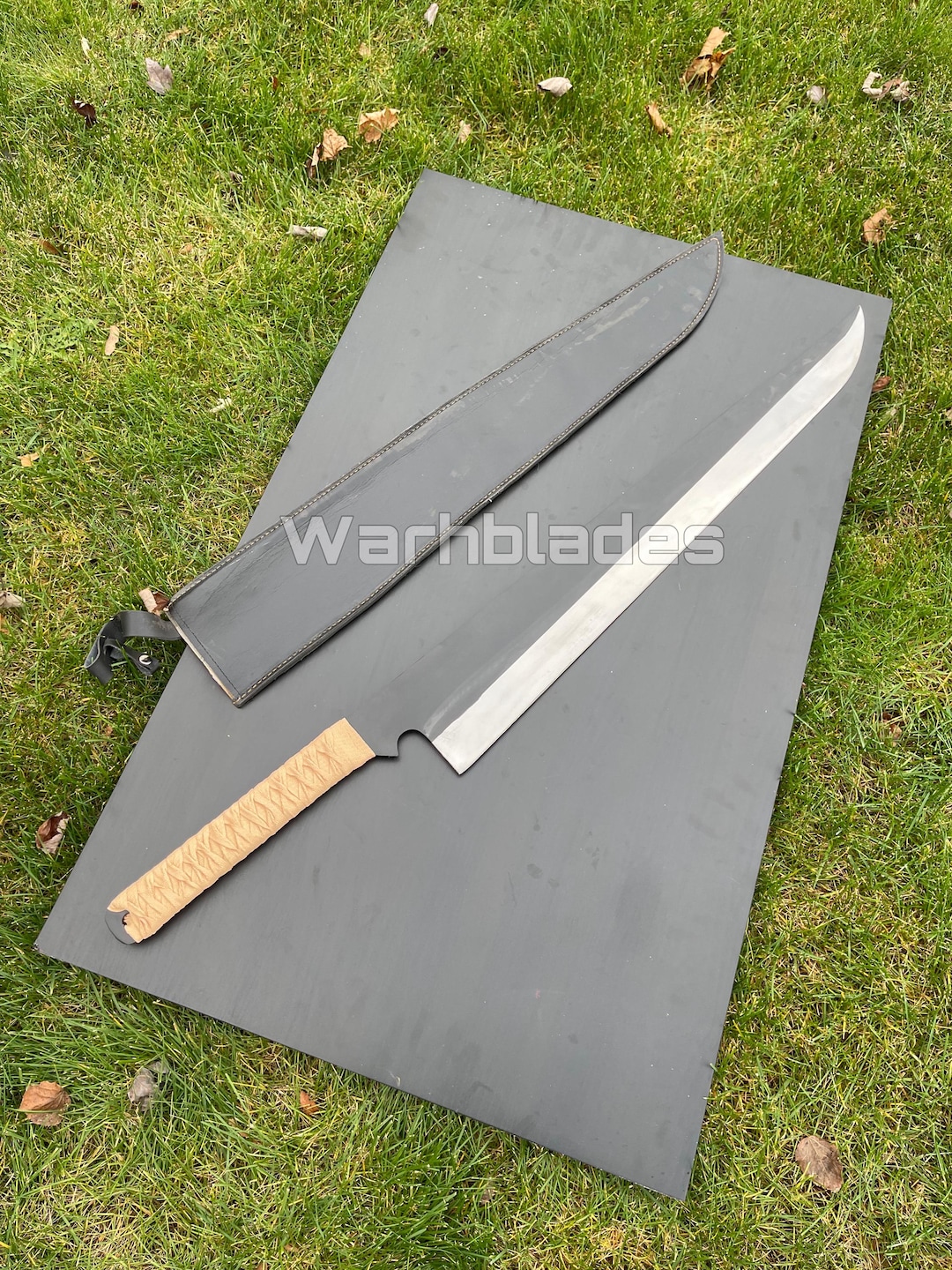 Handmade Ichigo's Zangetsu Sword Replica: Stainless Steel Anime Katana ...