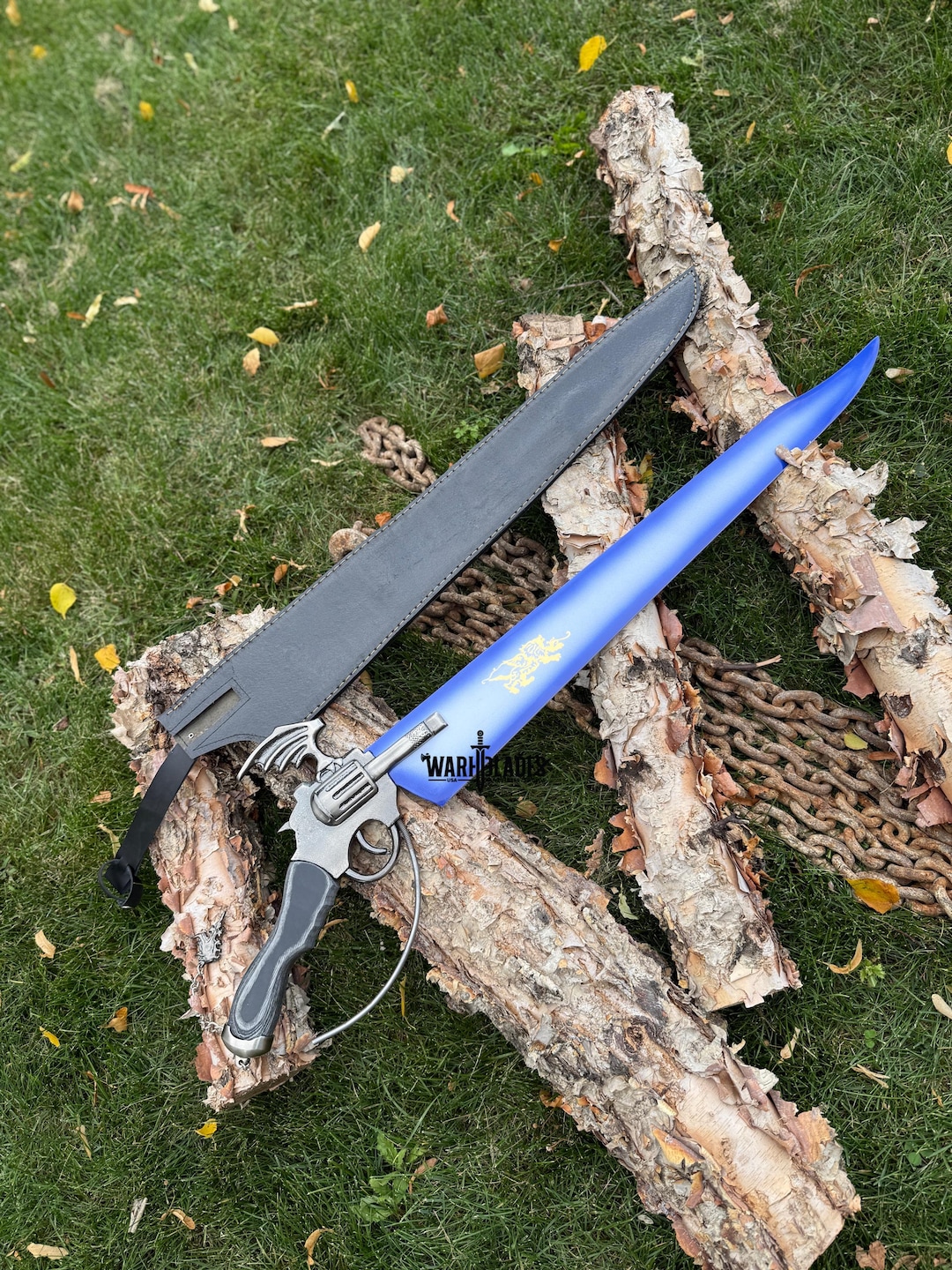Handmade Squall Lionheart Winged Gunblade Replica Sword - Etsy