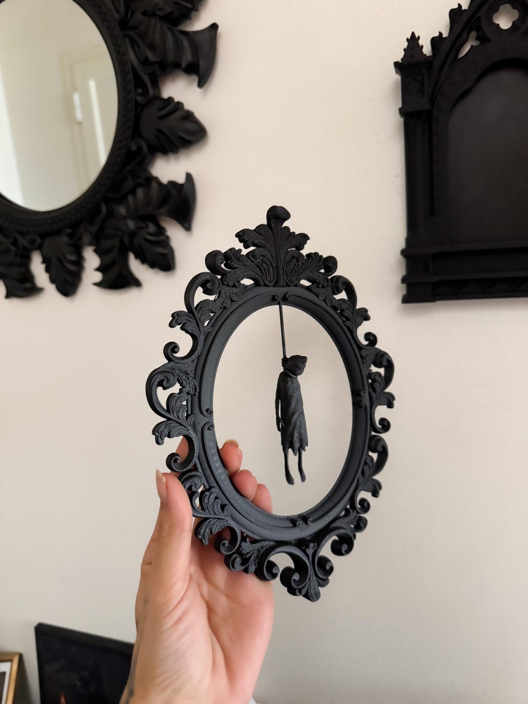 Victorian Gothic Frame for Dark Art Prints | Baroque Style Gothic Wall ...