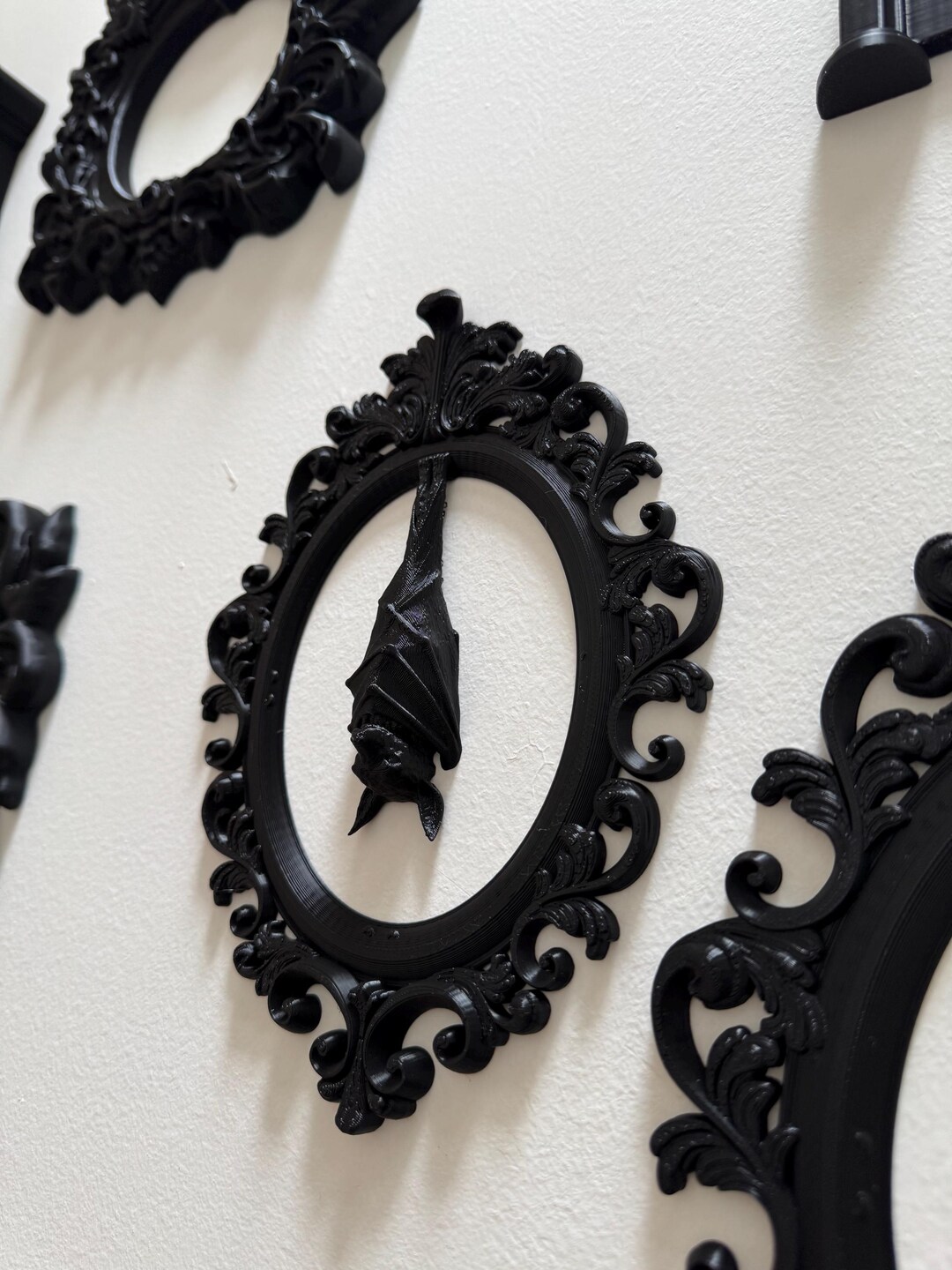 Victorian Gothic Bat Frame for Dark Art Prints | Baroque Style Gothic ...