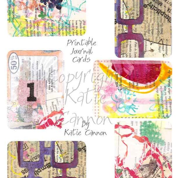 Project Life Cards - Etsy