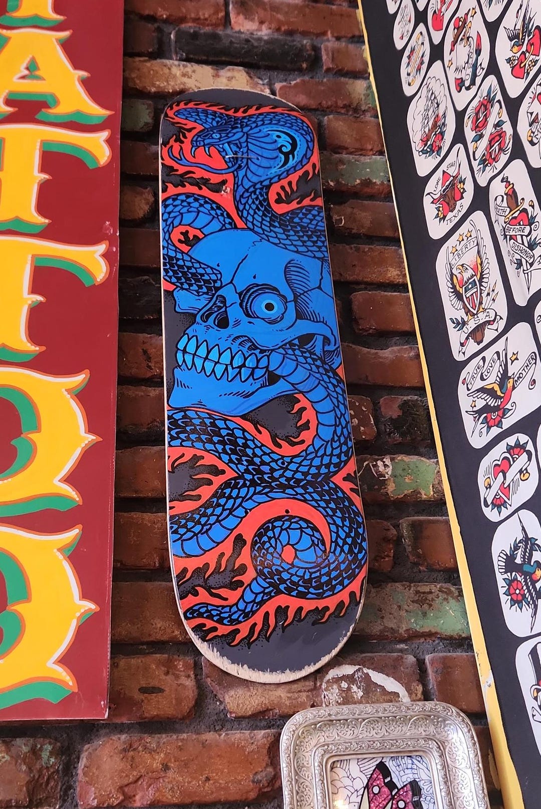 Custom Hand Painted Skate Decks - Etsy