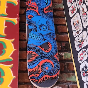Custom Hand Painted Skate Decks - Etsy