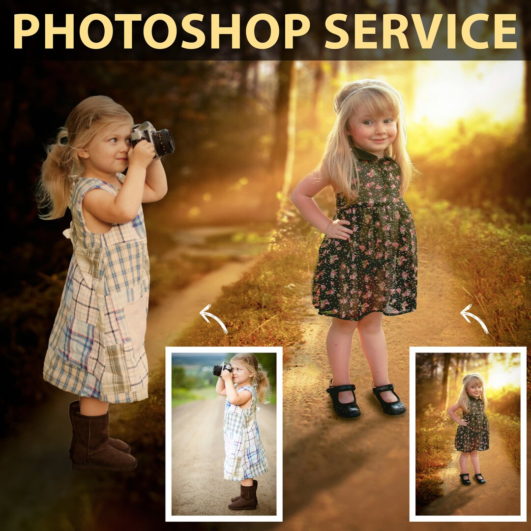 Family Portrait From Photos, Loss of Father-mother, Christmas Gift ...