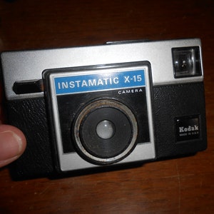 Kodak Instamatic Cameras - Model X-15 & X-15F - Set of 2 - Made in ...