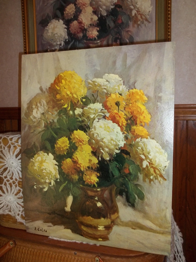 Vintage R. Colao Print - Etsy