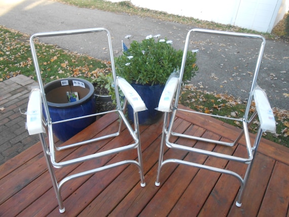 Vintage Frames for Macrame Lawn Chairs NOS Bright and Shiny | Etsy