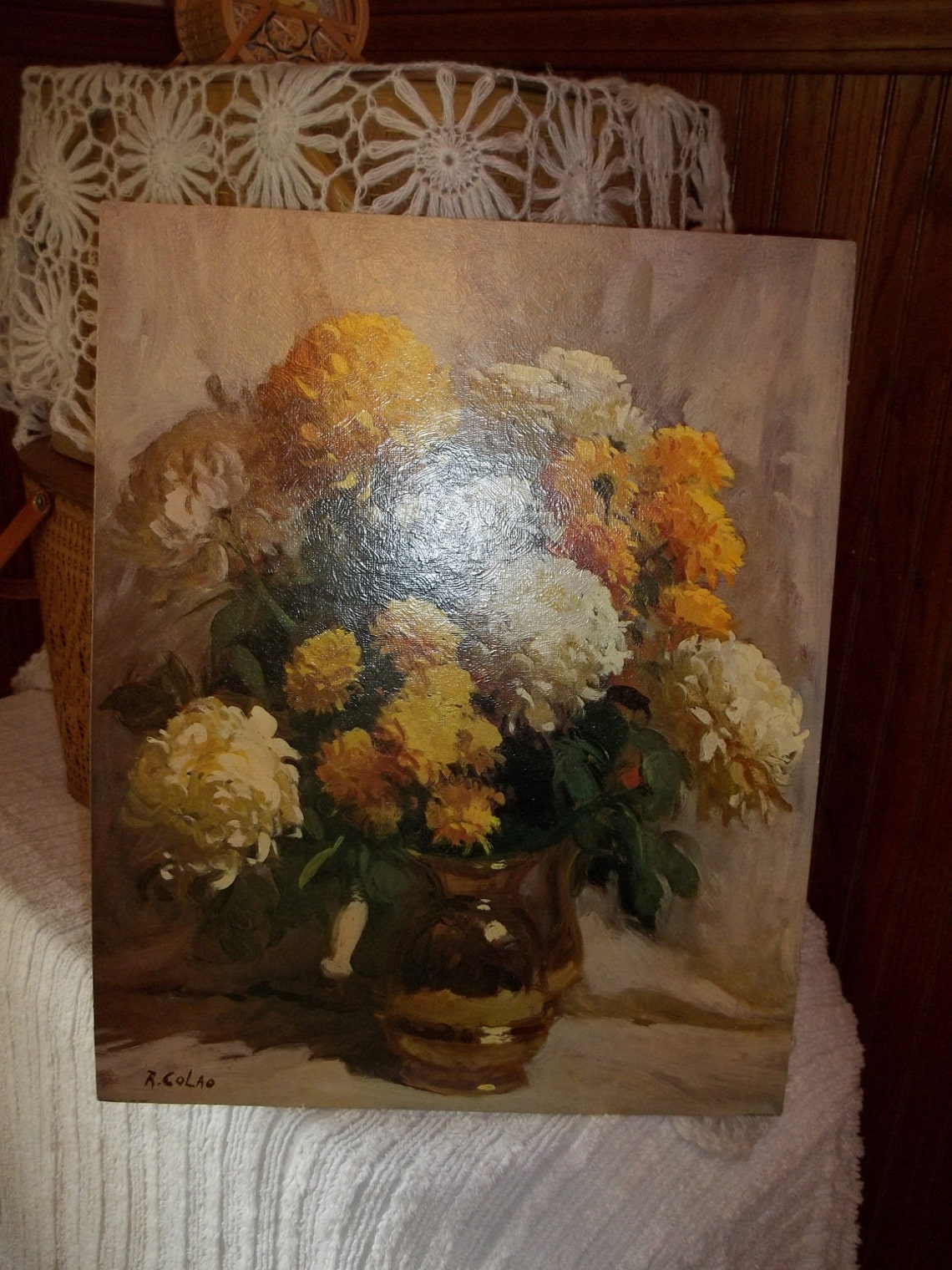 Vintage R. Colao Print - Etsy