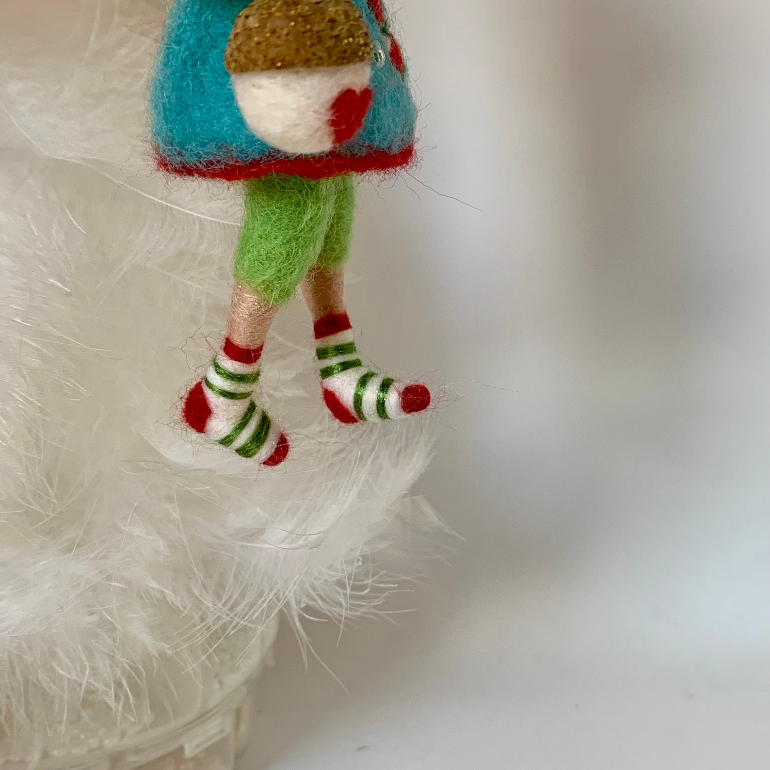 Needle Felted Elf, Waldorf Inspired, Felted Doll, Felted Elf, Christmas ...