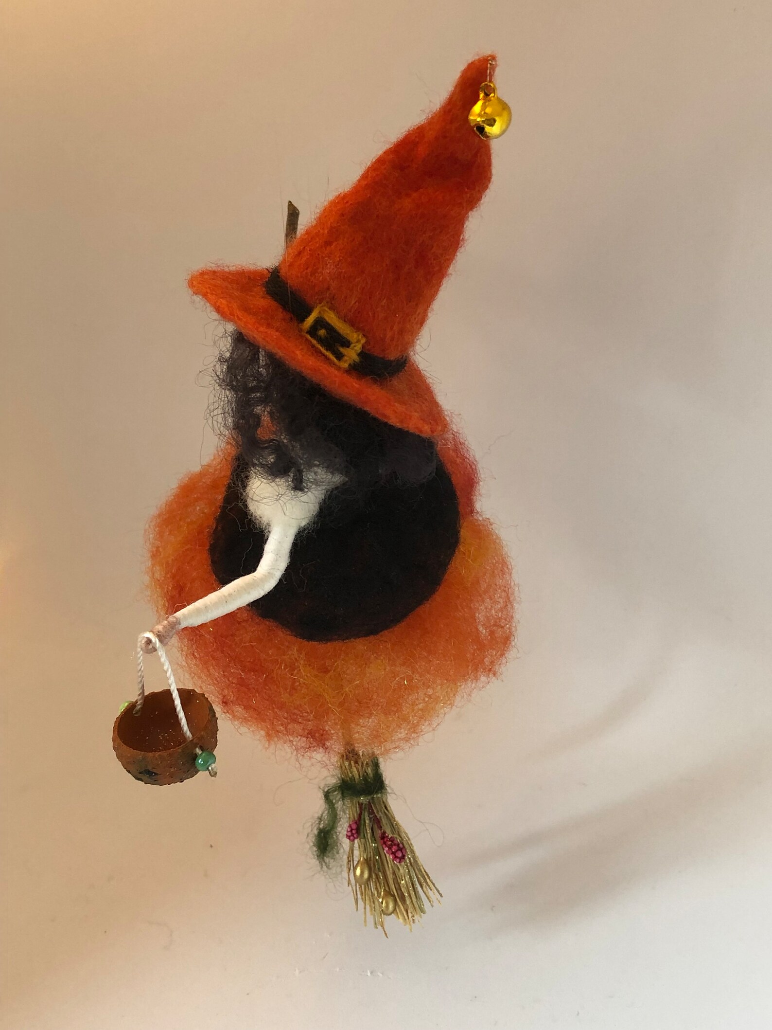 Needle Felted Witch, Waldorf Inspired, Felted Doll, Felted Witch, Witch ...