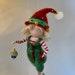 Needle Felted Elf, Waldorf Inspired, Felted Elf, Christmas Doll ...