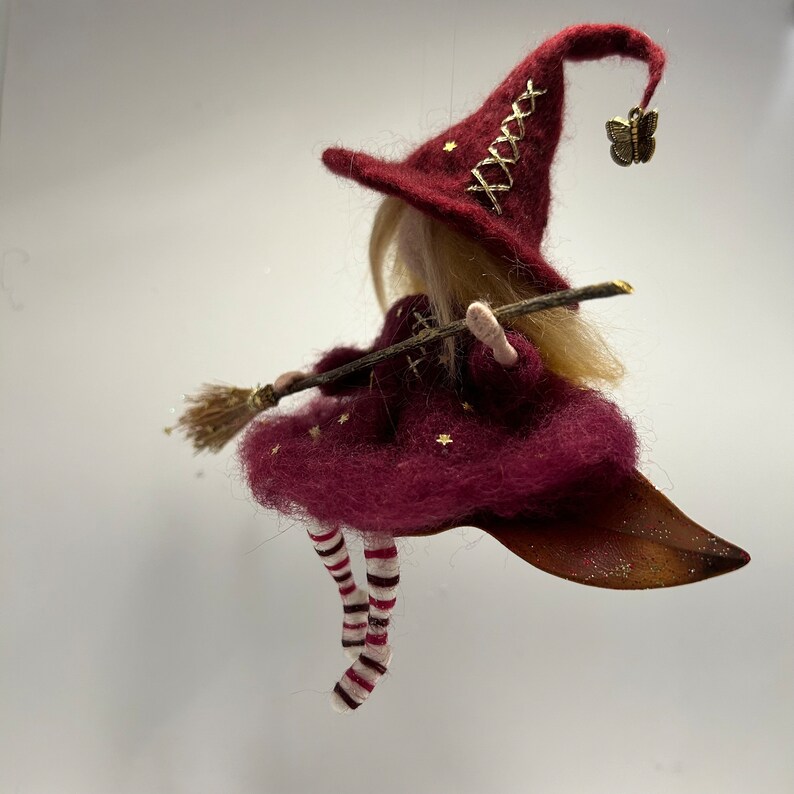 Needle Felted Witch, Waldorf Inspired, Felted Doll, Felted Witch, Witch ...