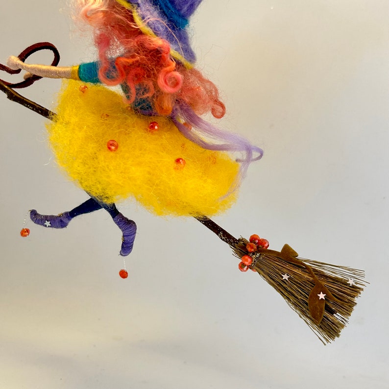 Needle Felted Witch, Waldorf Inspired, Felted Doll, Felted Witch, Witch ...