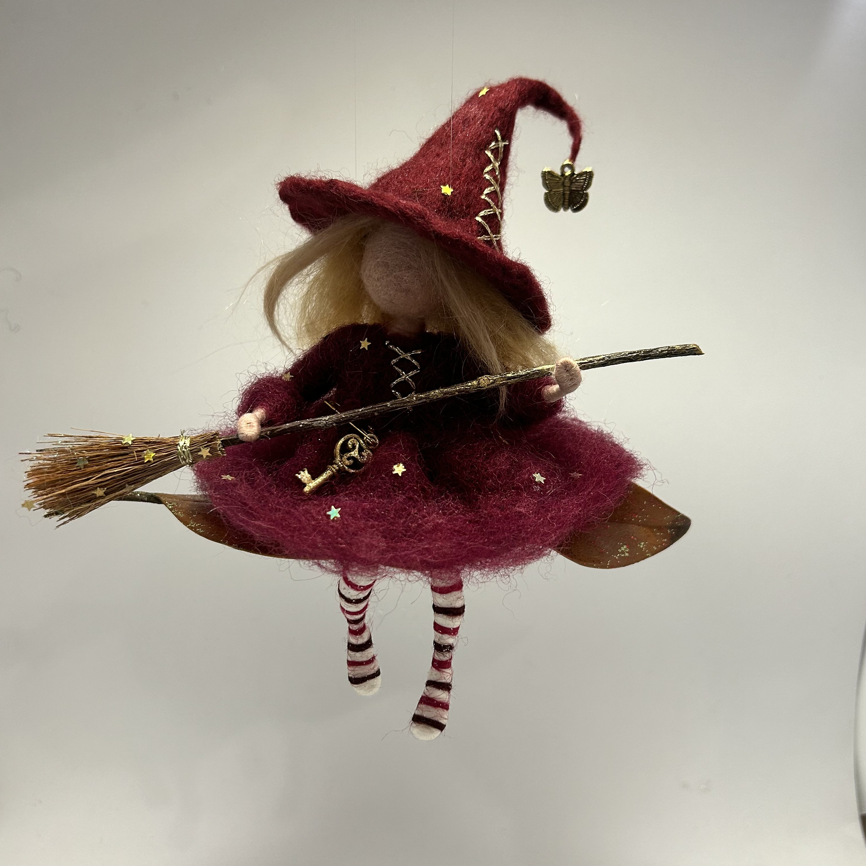 Needle Felted Witch, Waldorf Inspired, Felted Doll, Felted Witch, Witch ...