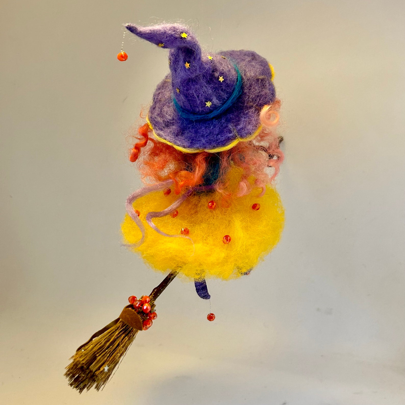 Needle Felted Witch, Waldorf Inspired, Felted Doll, Felted Witch, Witch ...