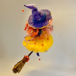 Needle Felted Witch, Waldorf Inspired, Felted Doll, Felted Witch, Witch ...