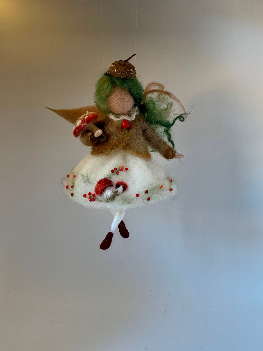 Needle Felted Fairy, Waldorf Inspired, Felted Fairy, Wool Fairy, Wool ...