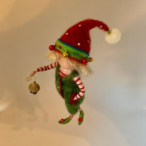 Needle Felted Elf, Waldorf Inspired, Felted Elf, Christmas Doll ...