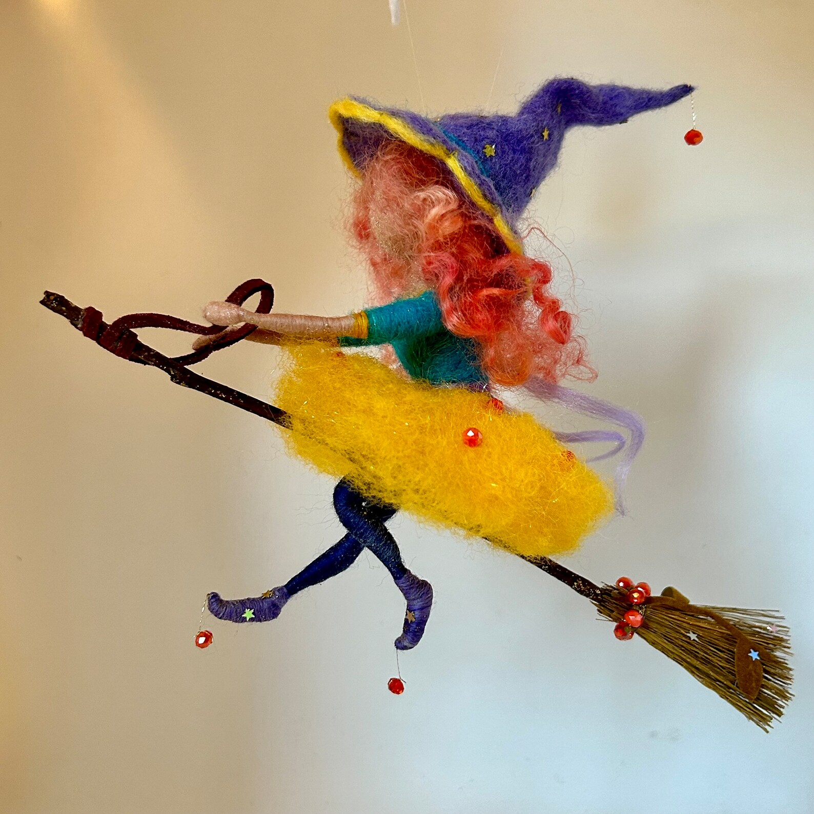 Needle Felted Witch, Waldorf Inspired, Felted Doll, Felted Witch, Witch ...