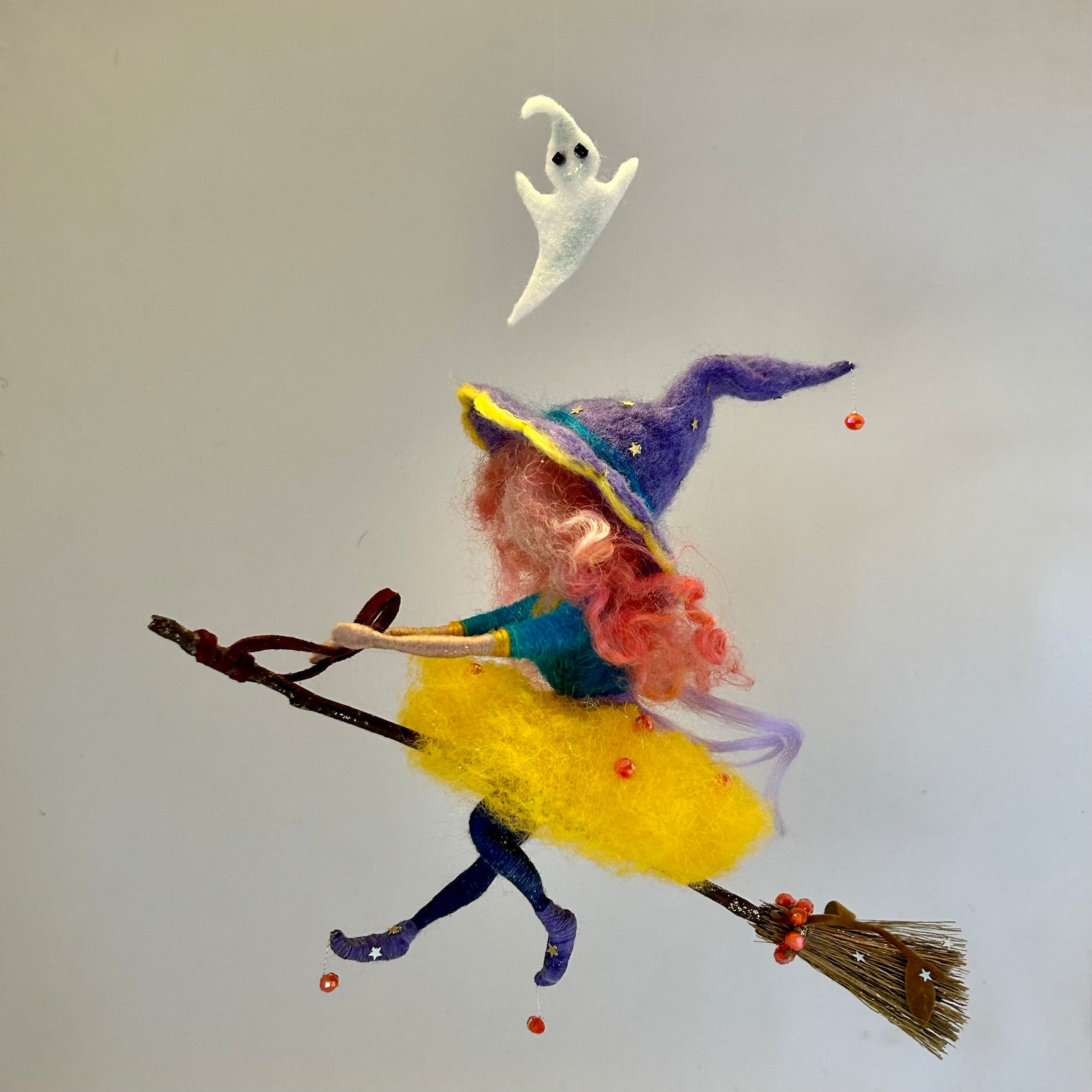 Needle Felted Witch, Waldorf Inspired, Felted Doll, Felted Witch, Witch ...